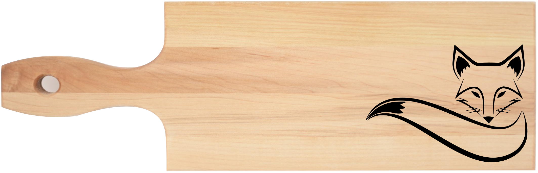 Cutting board with handle - Fox - Table waiter